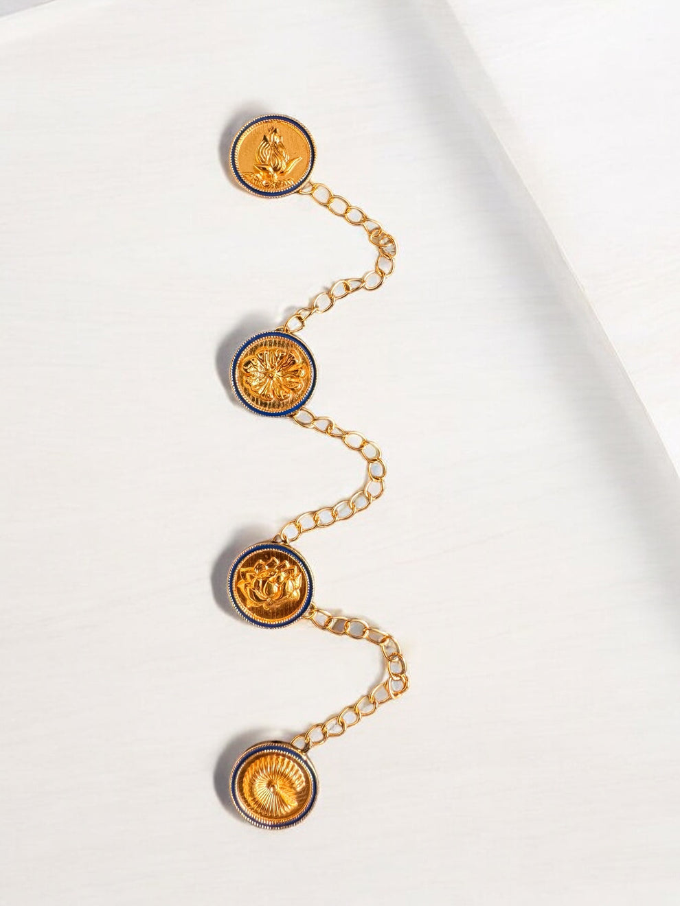 Lotus Harmony Kurta Buttons – Zoei925